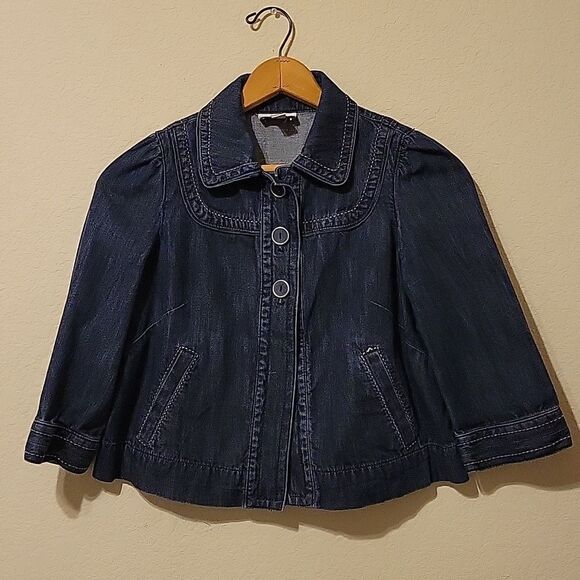 LOFT | Jackets & Coats | Anntaylor Loft Jean Jacket Size 4 Nwot | Poshmark